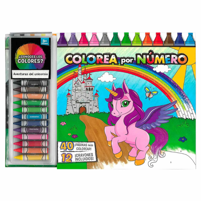 Colorea por Número - Lexus Editores Panama